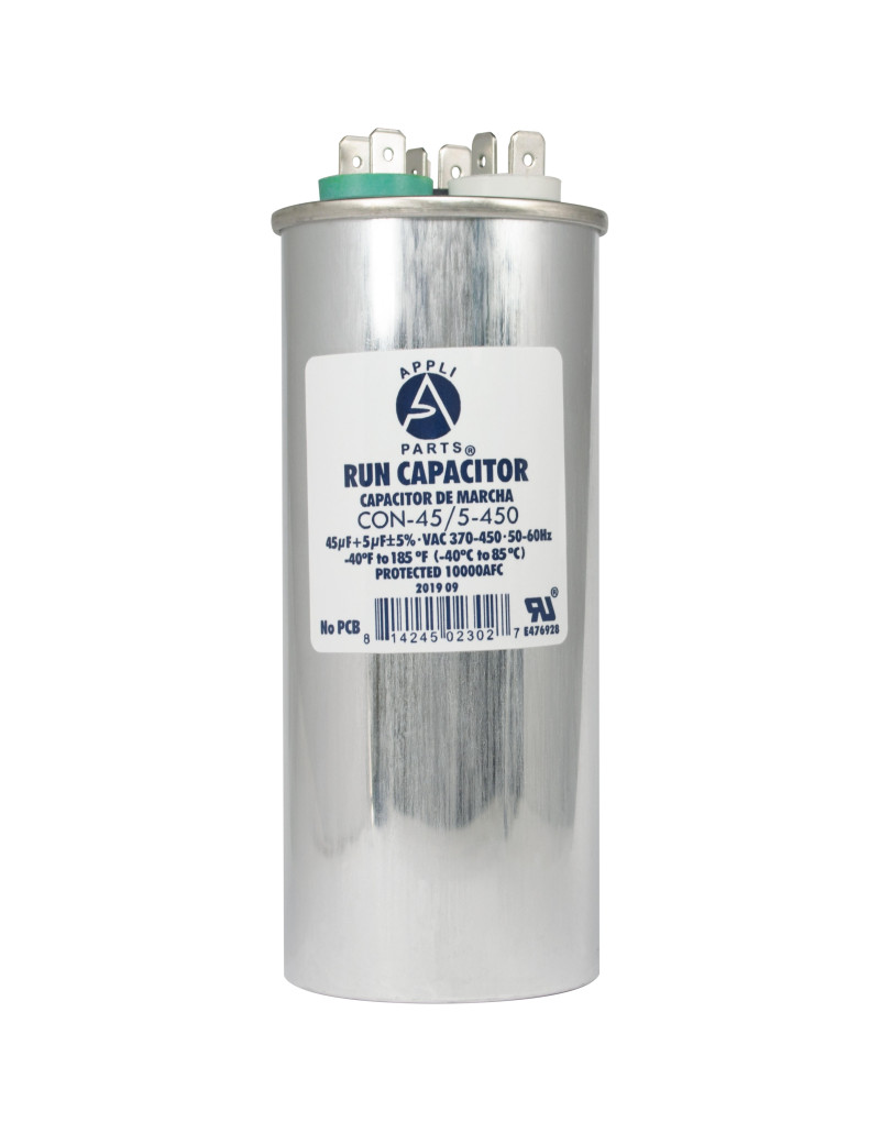 appli-parts-dual-run-capacitor-for-ac-455-mfd-uf-microfarads-370vac-or ...